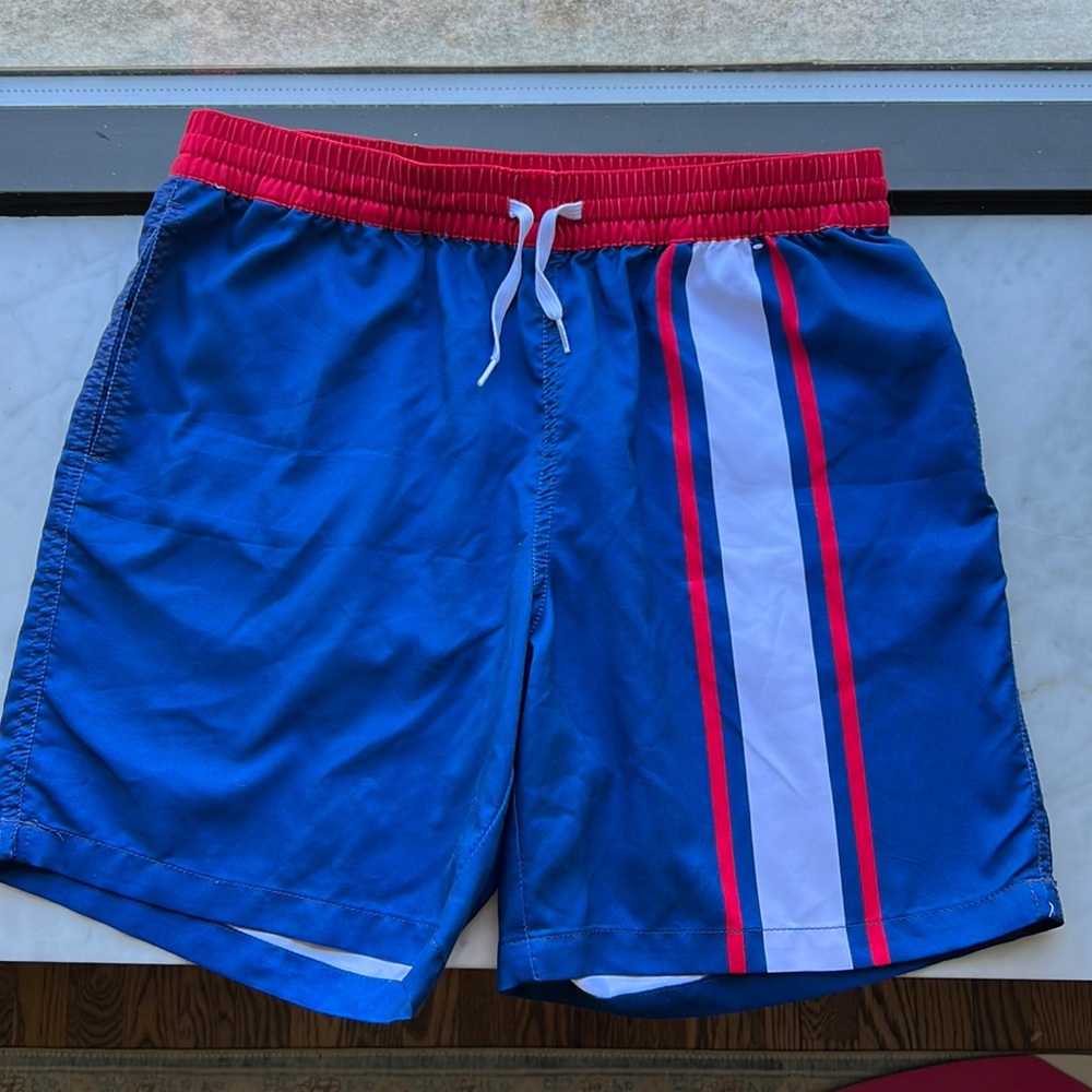 Chubbies Navy With Red & White Stripe - Gem